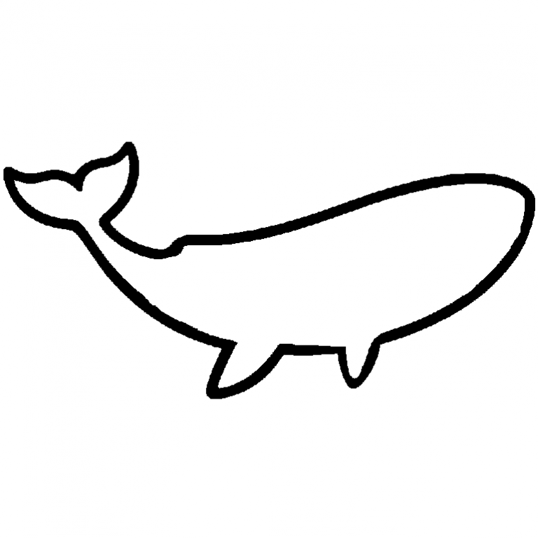 Ausmalbild Wal zum gratis Herunterladen und Ausdrucken - Geschenkissimo
